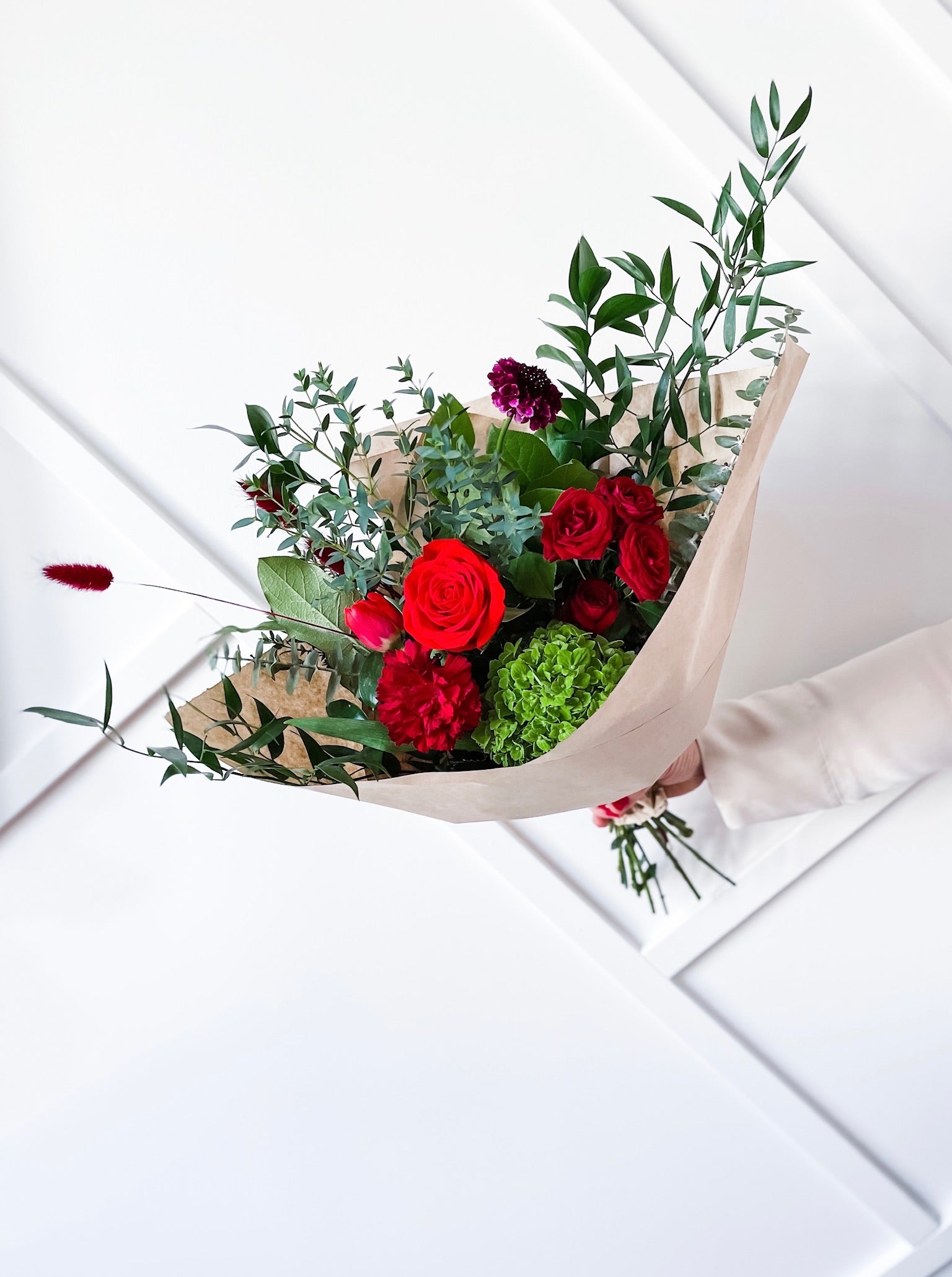 ️ Bouquet - Rouge | Fleuriste Laurentides – Miss Lili's Boutique